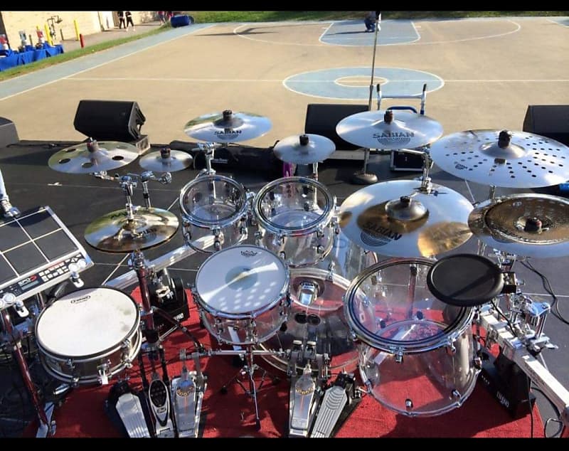 CRUSH Acrylic Shell Pack, Snare Included! | Reverb