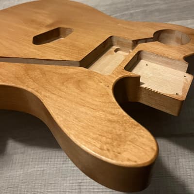 Woodtech Routing Telecaster Style Guitar Body | Reverb