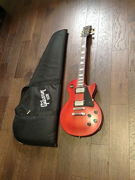 Gibson Les Paul Studio w/Gibson Case 2010 Red Electric Guitar | Reverb