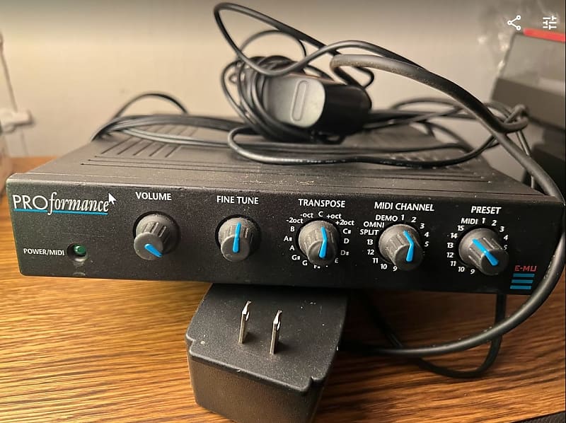 E-MU Systems PROformance Piano Module | Reverb