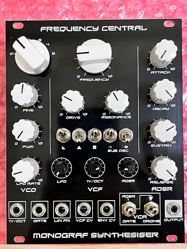 Frequency Central Monograf Analog Bass Synth Full Synth Voice | Reverb