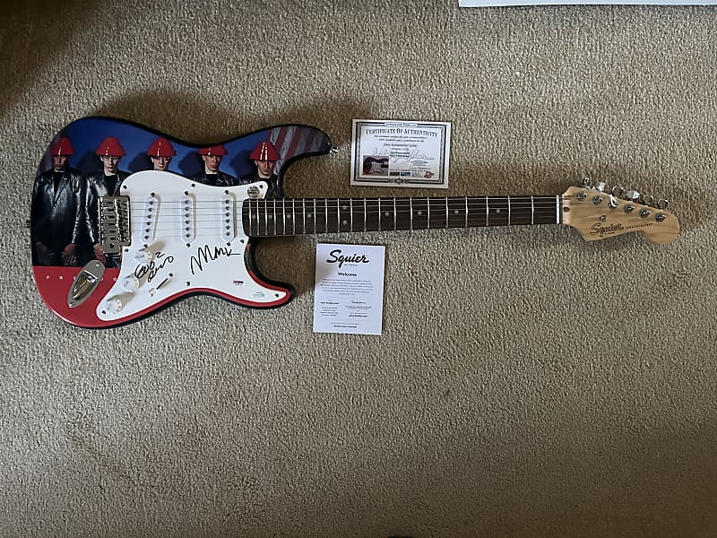 Signed by Devo Fender Squier 2024 | Reverb