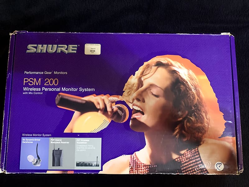 Shure PSM 200 Wireless Personal Monitor System with Mix | Reverb