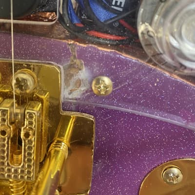 Partscaster Grimace 2024 - Purple Fade, Scalloped Neck, Kill | Reverb