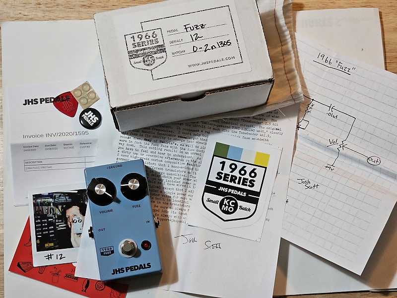 JHS 1966 Series Fuzz 2020 - Present - Light Blue | Reverb Canada