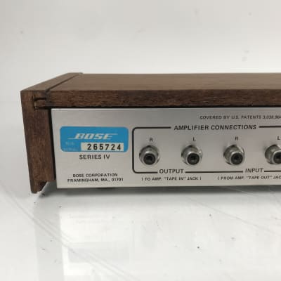 Vintage Bose 901 Series IV Active Equalizer | Reverb
