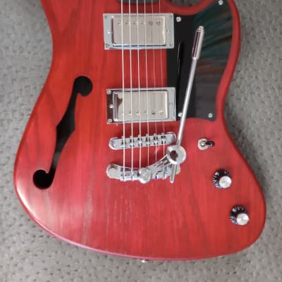 Warmoth/Rosser Baritone Electric Guitar with Les Trem 2022 - | Reverb