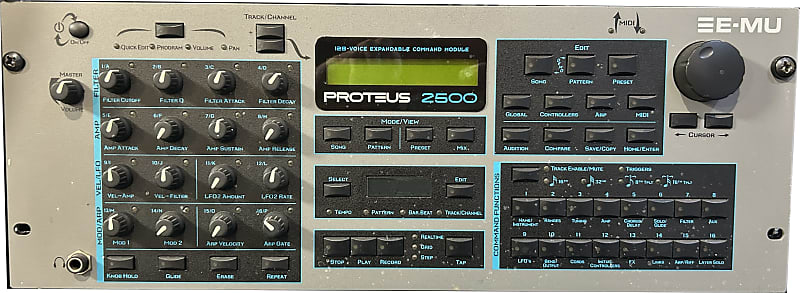 E-MU Systems Proteus 2500 Rackmount 128-Voice Sampler Module | Reverb