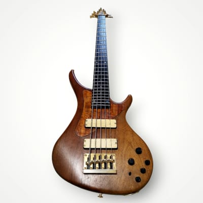 Bossa OB5 1990s - Natural oiled walnut. | Reverb