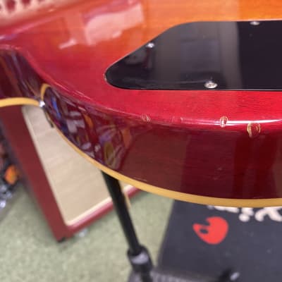 Yamaha SL800 electric guitar in cherry sunburst - Made in | Reverb