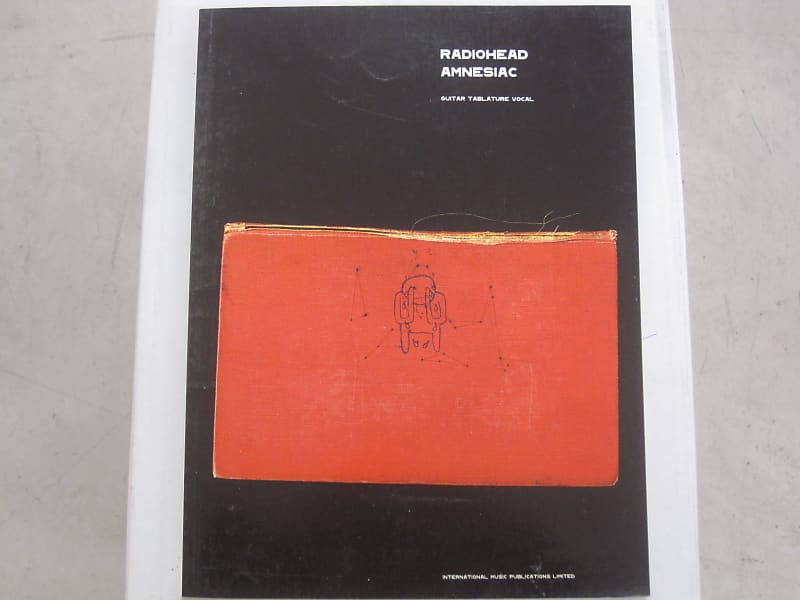 Radiohead Amnesiac Sheet Music Song Book Songbook Guitar Tab | Reverb