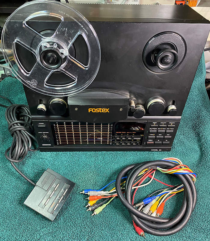 FOSTEX Model 80 1/4" - 8 trk - w/ Remote | Reverb