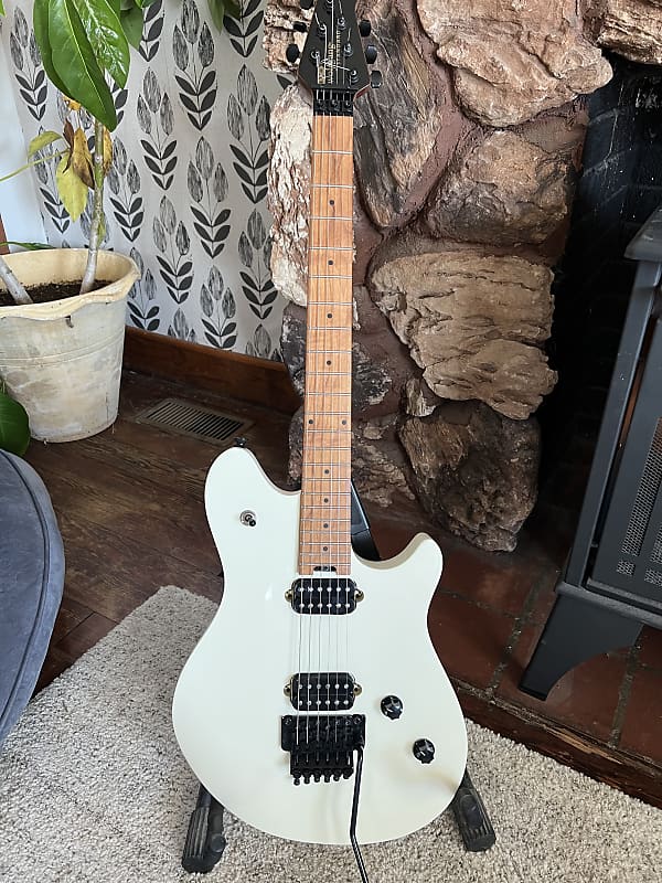Cream White EVH Wolfgang WG Standard QM Baked | Reverb