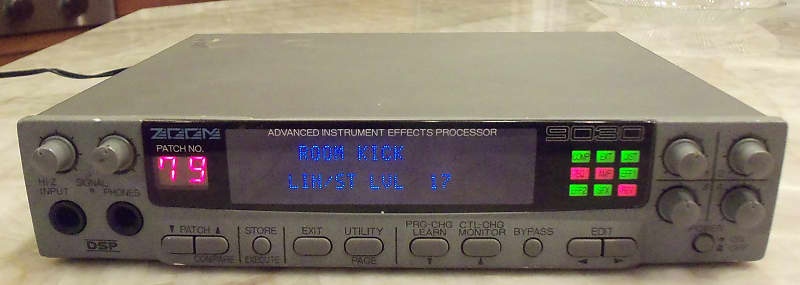 Zoom 9030 Advanced Instrument Effects Processor Late 90's, | Reverb