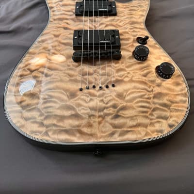 Schecter C-1 Snow Leopard (Sweetwater Exclusive) | Reverb