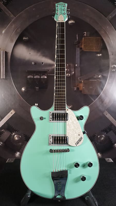 Gretsch G5237 Electromatic Double Jet FT Electric Guitar Surf | Reverb