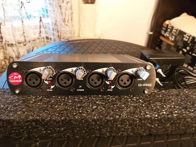 S&M Audio Q-Pre 4 Channel Pro Mic Preamp Made in | Reverb Deutschland
