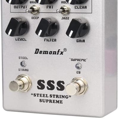 Demonfx SSS Steel String/ Slight Ripped Box | Reverb