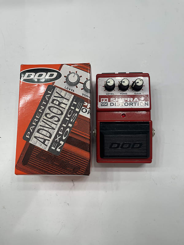 DOD Digitech FX55C Supra Distortion Rare Vintage | Reverb Australia
