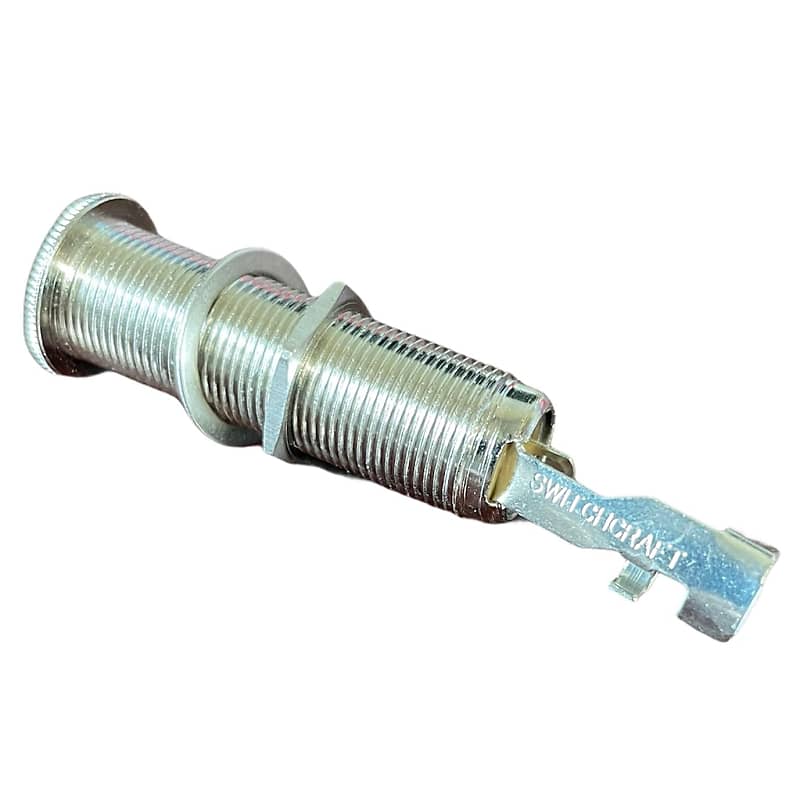 Switchcraft 151 Long Threaded Barrel 2 Conductor Mono Jack | Reverb