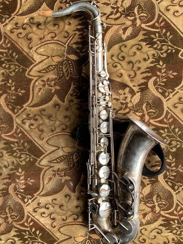 B&S Tenor Saxophone 1970-1980s Silver Vintage | Reverb