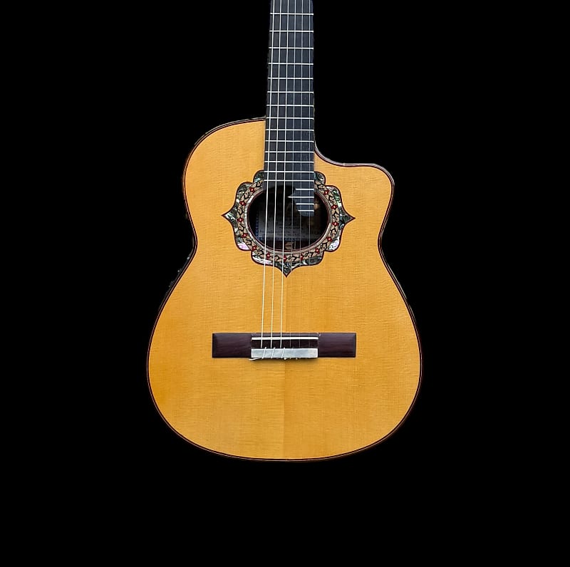 2022 Leonardo Rivera SP/IN Requinto With Barbera Pickup | Reverb