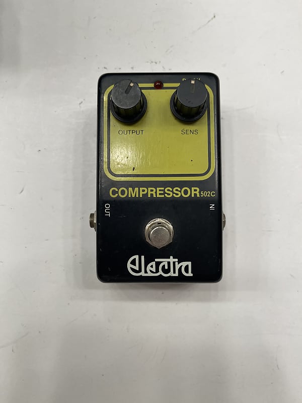 Electra 502C Compressor Rare Vintage Guitar Effect Pedal MIJ | Reverb