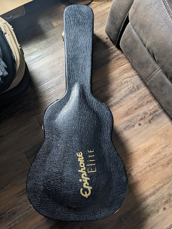 Epiphone Elite/Elitist by Gibson J45 Alligator with Purple | Reverb