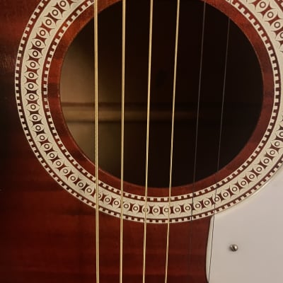 Harmony (Stella) Acoustic Parlor Guitar RARE “Fender” style | Reverb