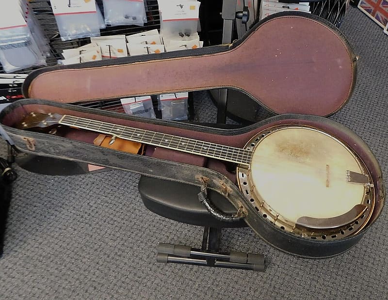 Vintage 1960's Kay Kraft 5-String Resonator Banjo w/ Case! | Reverb