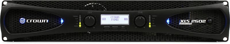 Crown XLS 2502 775W 2-channel Power Amplifier (2-pack) Bundle | Reverb