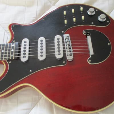 Guild Brian May BHM1 1984 Red - First one ever made? | Reverb