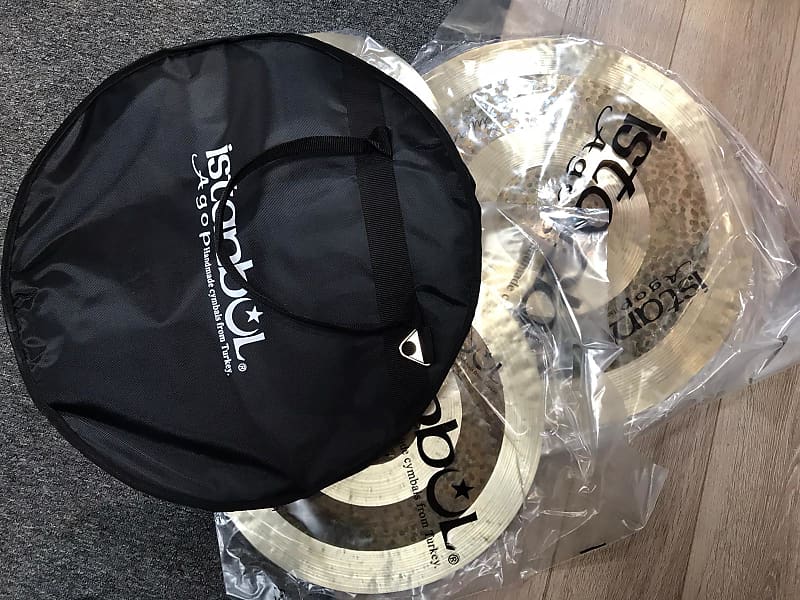 Istanbul Agop Custom Sultan Cymbal Pack 14'' 16'' 20'' with | Reverb