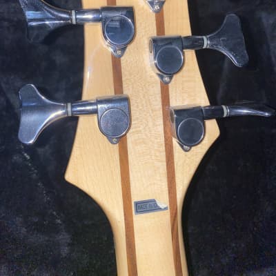 Douglas Neck through Five string fretless bass - Natural | Reverb