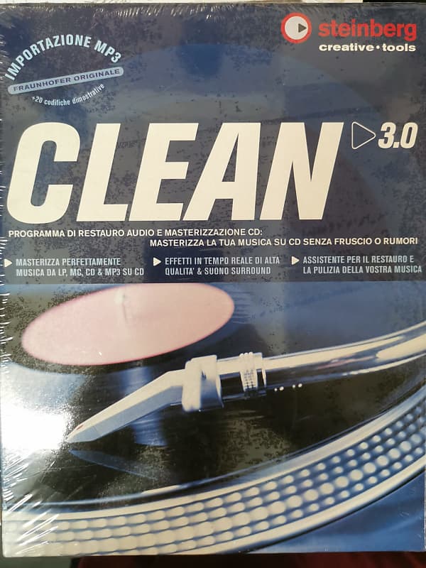 Steinberg Clean 3.0 Vintage Audio Repair and Mastering | Reverb