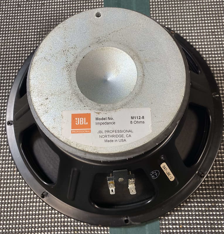 JBL M112-8 - 8 Ohm 12" Speaker | Reverb