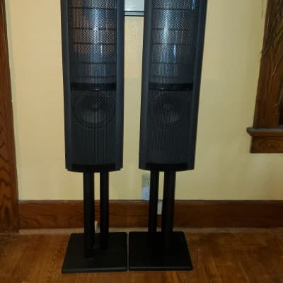 Martin Logan Script Electrostatic Speakers with Stands | Reverb