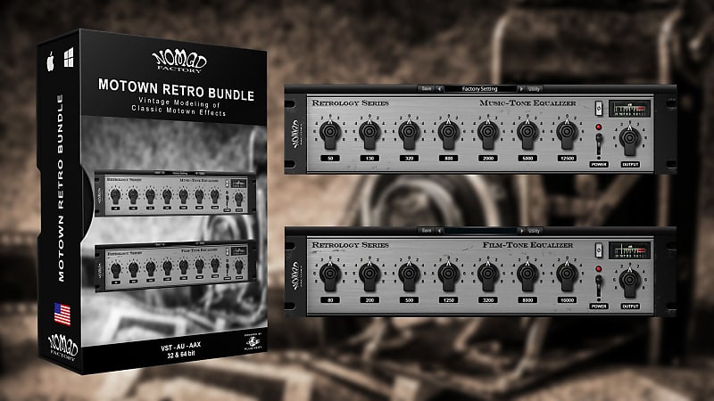 New Nomad Factory Motown Retro Bundle Software | Reverb