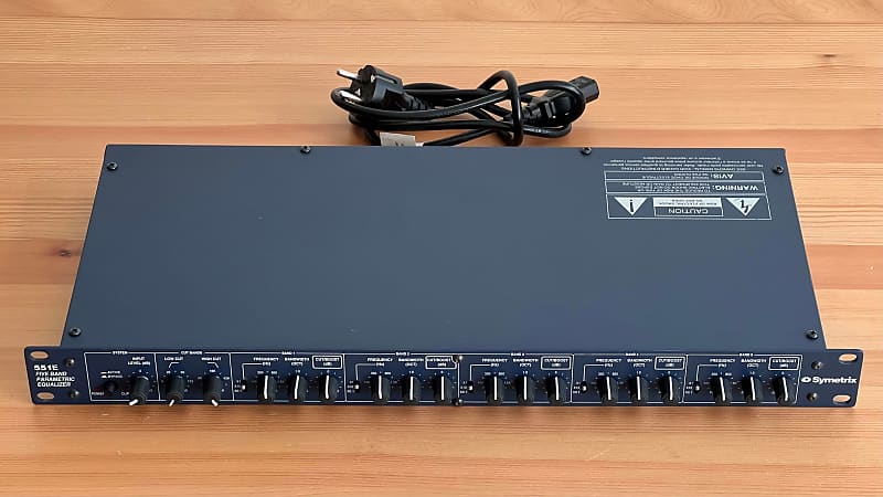 Symetrix 551E Five Band Parametric Equalizer | Reverb