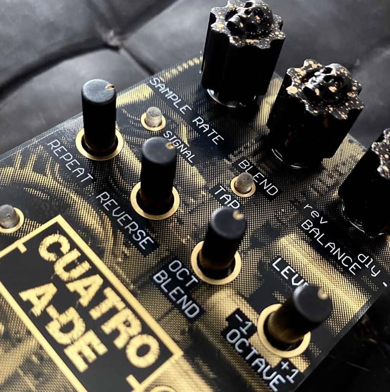 Maneco Labs CUATRO A DE (4AD) DELAY REVERB pedal 2024 | Reverb