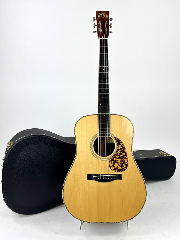 1999 Santa Cruz Model D '35 D-28 Spec Flatpick Natural | Reverb