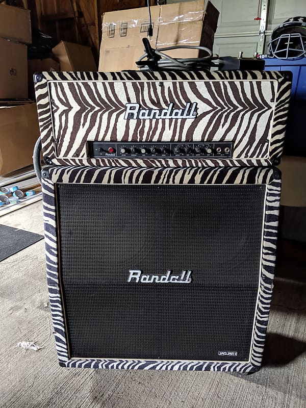 Randall RG100ES- CC DEVILLE , DIMEBAG DARRELL 1987 Zebra | Reverb