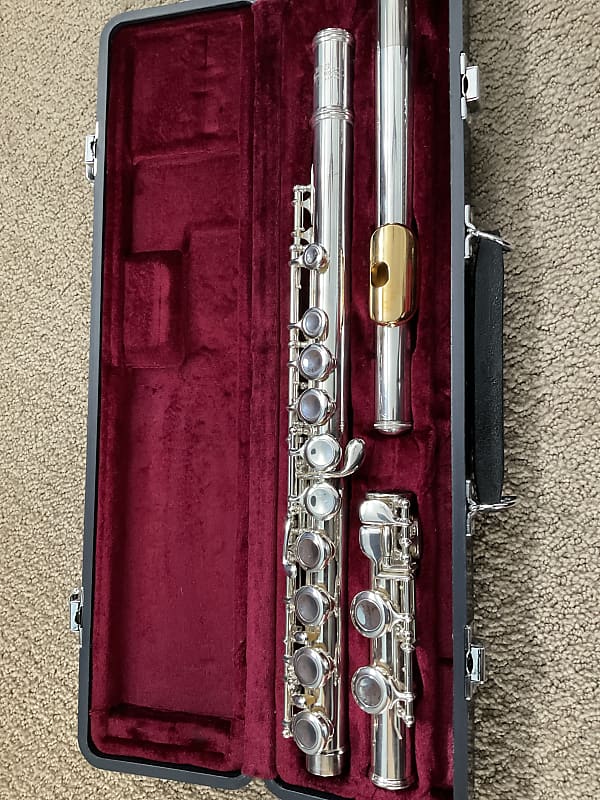Jupiter CE 50 Silverplated Nickel Silver Flute Very Clean! | Reverb