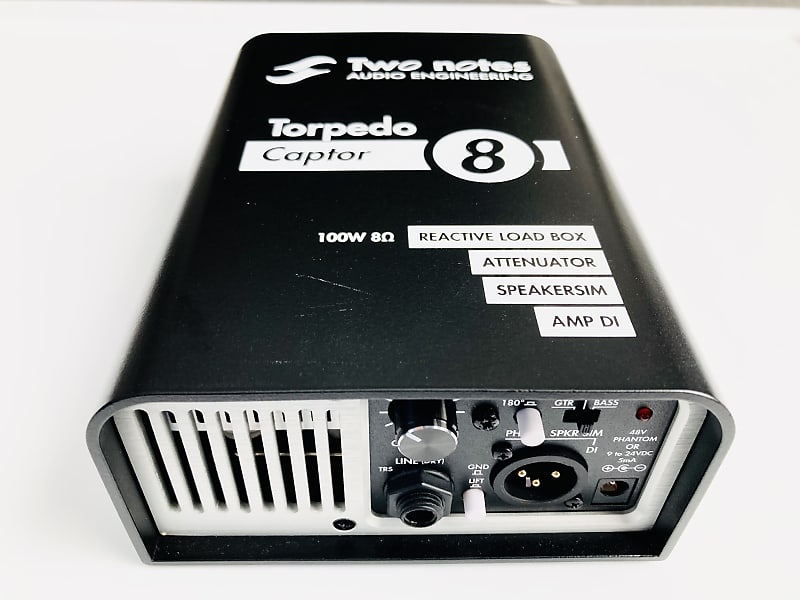 Torpedo Captor 8 Ohm Reactive Load Box / DI / Attenuator | Reverb