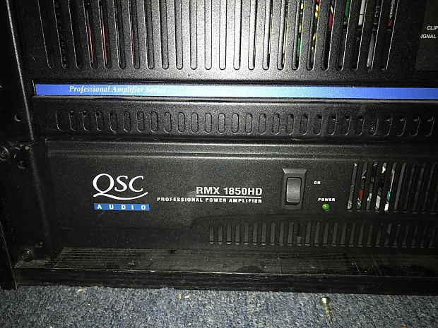 Qsc 1850hd Power Amp | Reverb