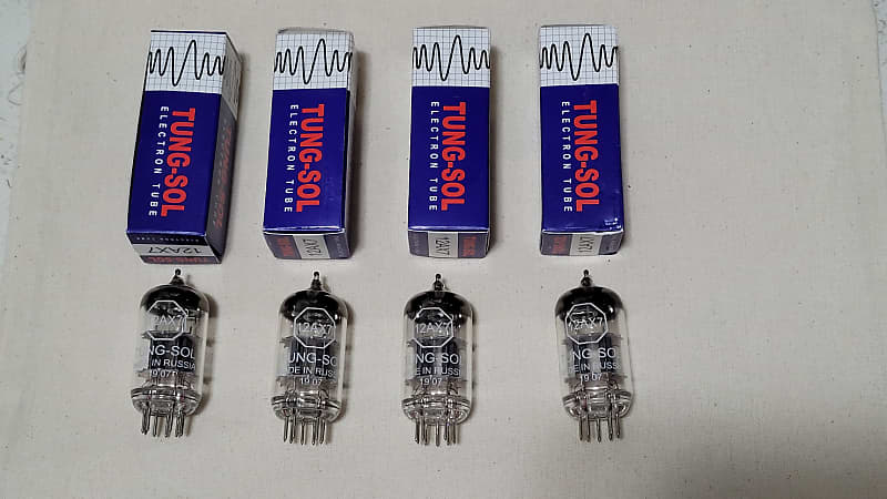 Tung-Sol 12AX7 / ECC83 - Set of 4 | Reverb