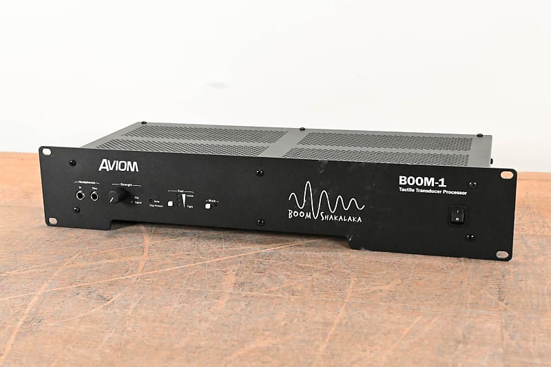 Aviom Boom-1 Tactile Transducer Processor CG01CS0 | Reverb UK