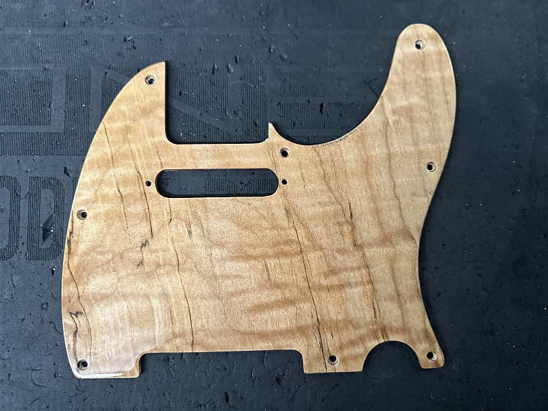 Wooden Telecaster Pickguard - Wood | Reverb