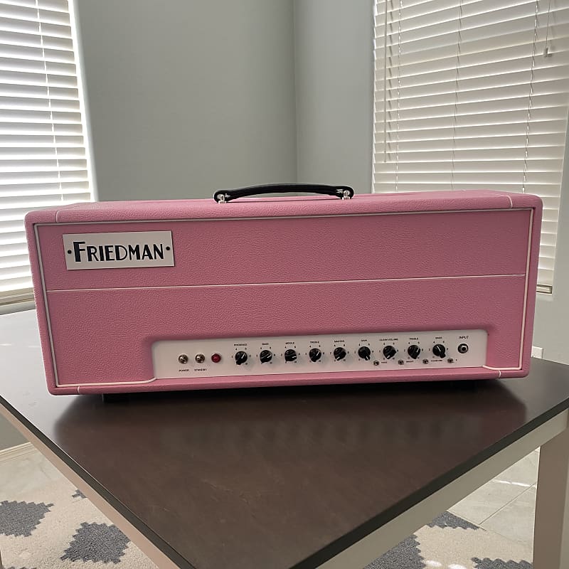 Friedman BE-100 Steve Stevens Modified Pink Head | Reverb