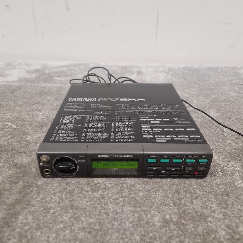 Yamaha Fx500 Processor Effects Unit - Multi-effects, | Reverb España